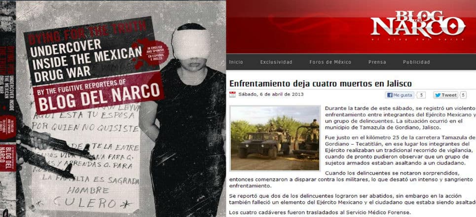 'Blog del Narco' publica libro; mujer joven lo administra | Aristegui ...