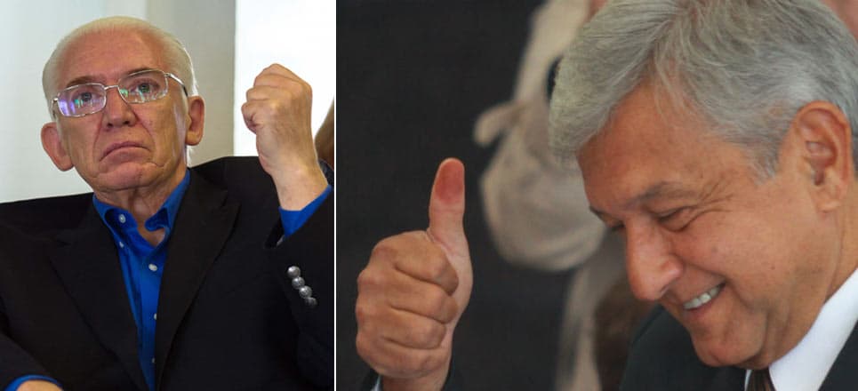 AMLO votó por José María Párez Gay para presidente | Aristegui Noticias