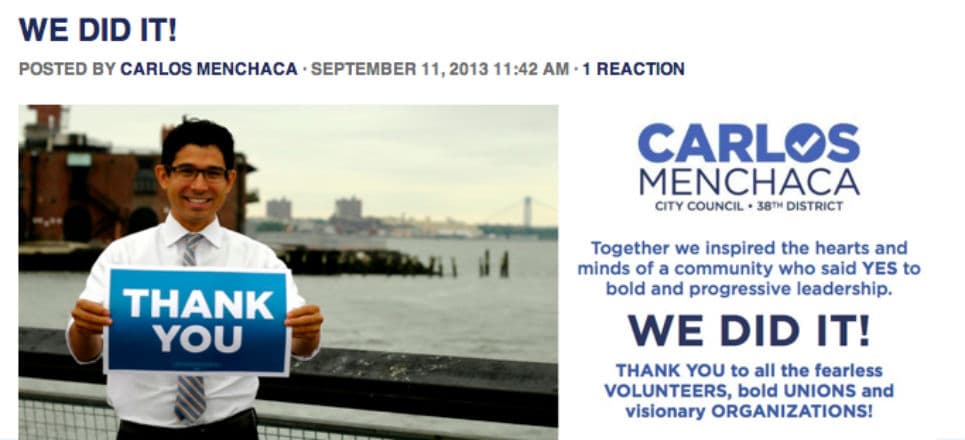 Carlos Menchaca, el primer mexicano que llegaría al Consejo Municipal ...