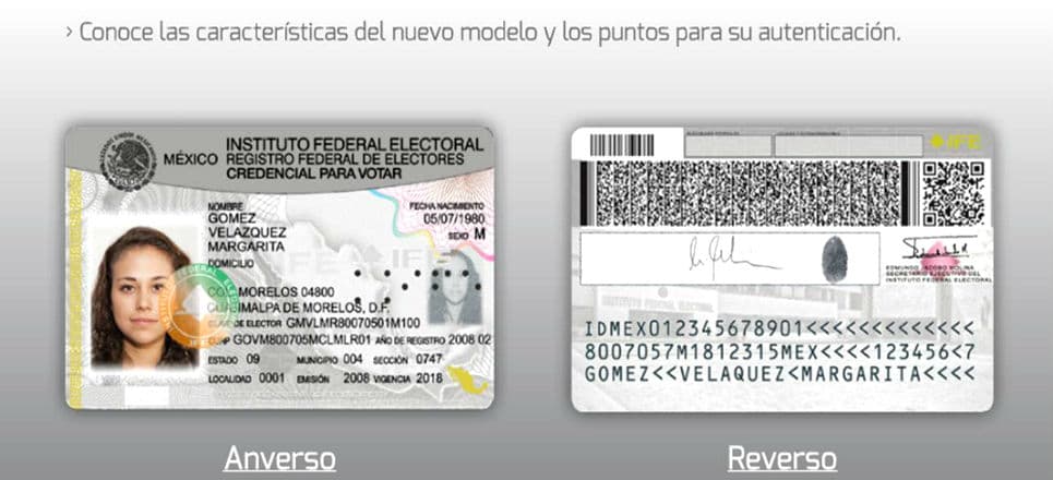 Así será la nueva credencial de elector del IFE | Aristegui Noticias