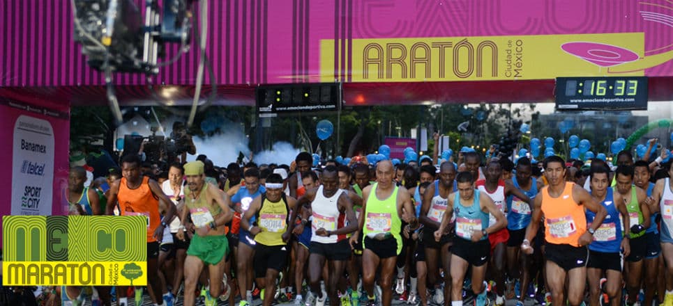 Video: "Corre" el Maratón de la Ciudad de México ¡en 3 minutos ...