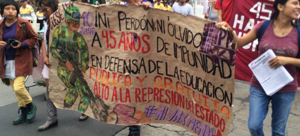 Marchan por los 45 años del “Halconazo” (Fotos) | Aristegui Noticias