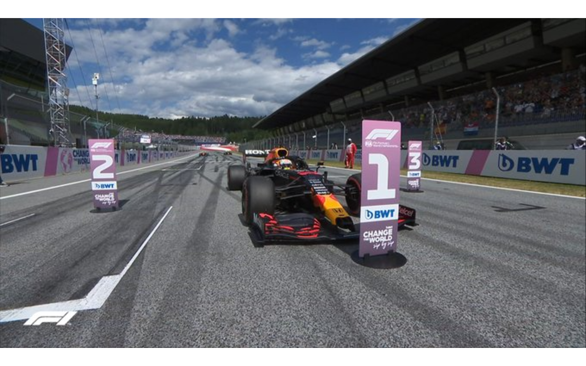 F1: Repite Max Verstappen pole position en el Red Bull Ring | Video ...