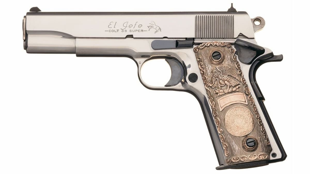 'El Jefe', la pistola de Colt que enloquece a los narcos mexicanos ...