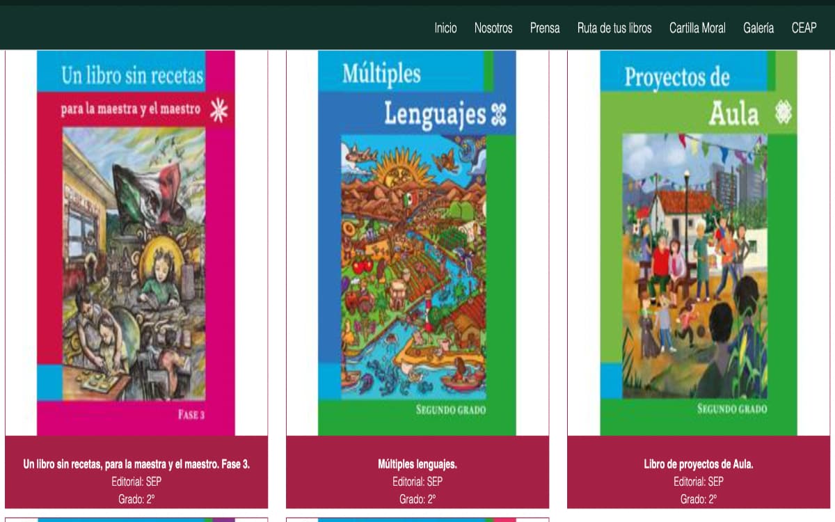 🔴 En vivo | Conoce aquí los contenidos de los libros de texto para segundo año de primaria ...