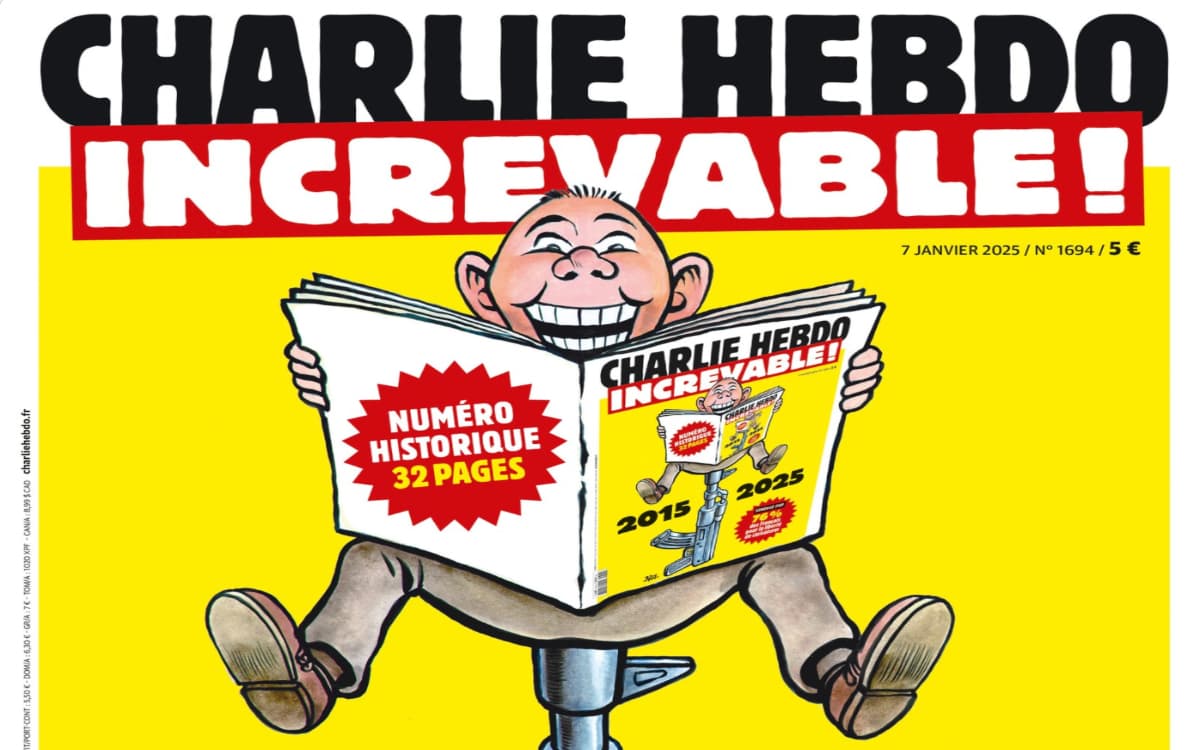 Charlie Hebdo conmemora décimo aniversario del atentado con una edición ...